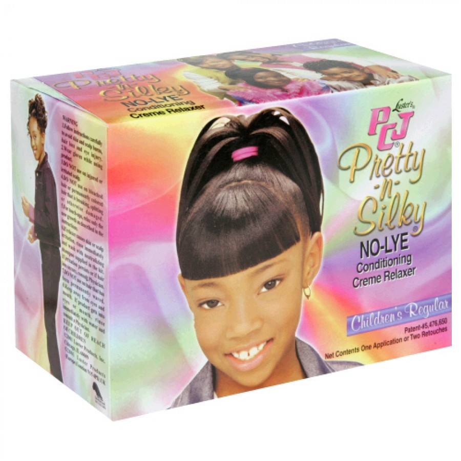 1-Luster PCJ Pretty-N-Silky No-Lye Conditioning Creme Relaxer-Childrens ...